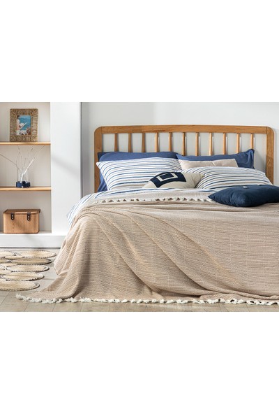 English Home Isla Dokuma Çift Kişilik Yatak Örtüsü 240X260 cm Bej English Home Isla Dokuma Çift Kişilik Yatak Örtüsü 240X260 cm Bej