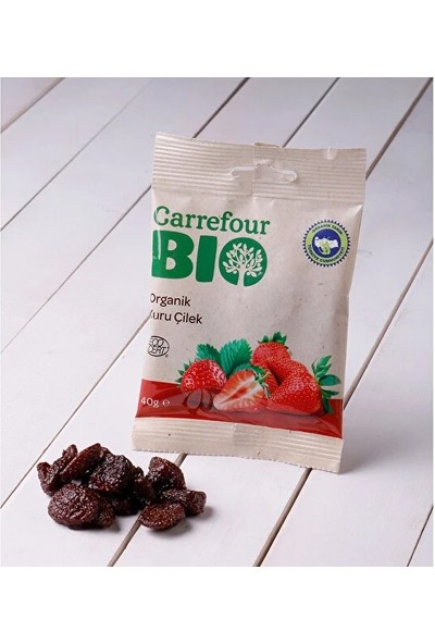 Carrefour Bıo Organik Çilek 40 G Carrefour Bıo Organik Çilek 40 G