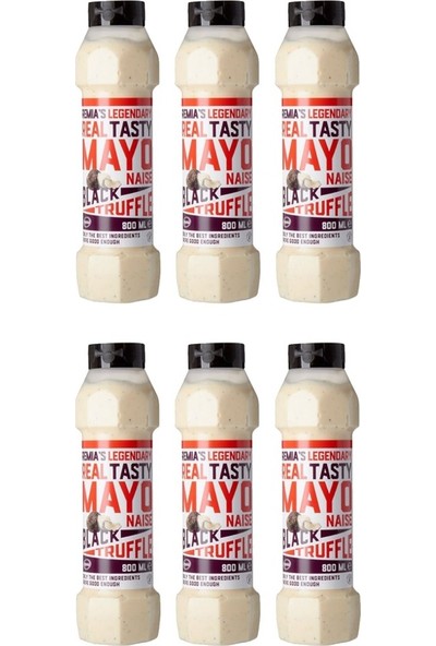 Remıa Black Truffle Mayonnaise 6 x 800 ml Remıa Black Truffle Mayonnaise 6 x 800 ml