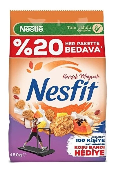 Nestle Nesfit Karışık Meyveli 480 gr