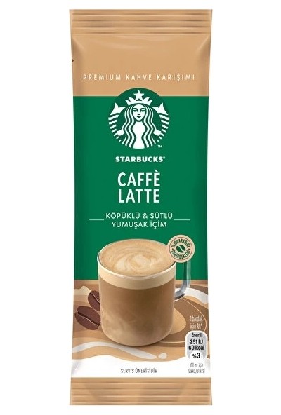 Starbucks Latte 14 gr Starbucks Latte 14 gr