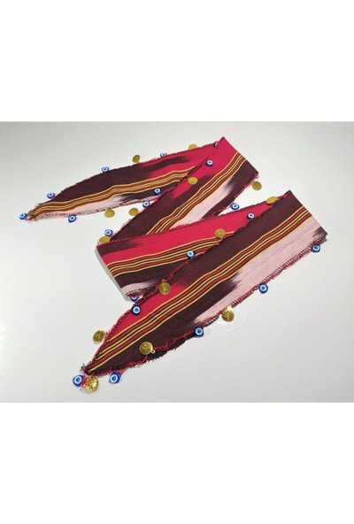 Karadeniz Keşan Bandanası Boncuklu Pullu Fular Puşi Karadeniz Keşan Bandanası Boncuklu Pullu Fular Puşi