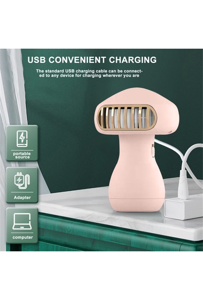 Bilu 500MAH Taşınabilir Mini El Fanı - Yeşil (Yurt Dışından) Bilu 500MAH Taşınabilir Mini El Fanı - Yeşil (Yurt Dışından)