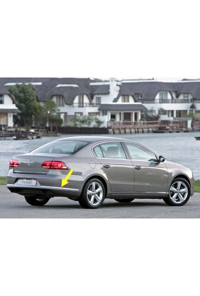 After Vw Volkswagen Passat B7 Sedan 2011-2014 Sağ Arka Tampon Köşe Çıtası Krom Kaplama 3AE807460 After Vw Volkswagen Passat B7 Sedan 2011-2014 Sağ Arka Tampon Köşe Çıtası Krom Kaplama 3AE807460