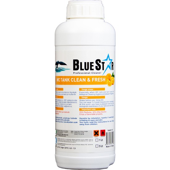 Bluestar Wc Tank Clean & Fresh (Portakal Kokulu ) Fiyatı