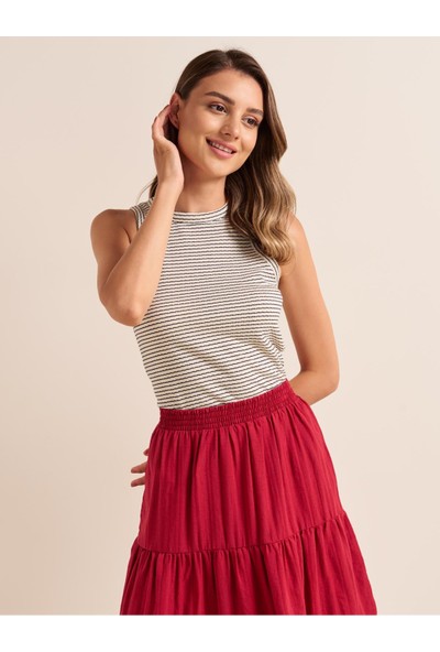 Jimmy Key Kadın Ekru Atlet