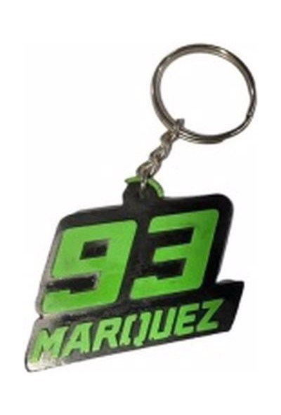 Gogomoto Anahtarlık Silikon 93 (Yeşil-Siyah)