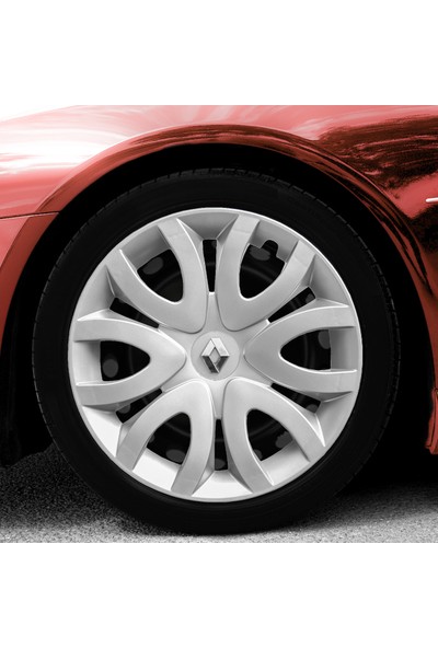 PackGar Renault Megane 2 15 Inç Jant Kapağı Amblemli Gri 4'lü Set 139 PackGar Renault Megane 2 15 Inç Jant Kapağı Amblemli Gri 4'lü Set 139