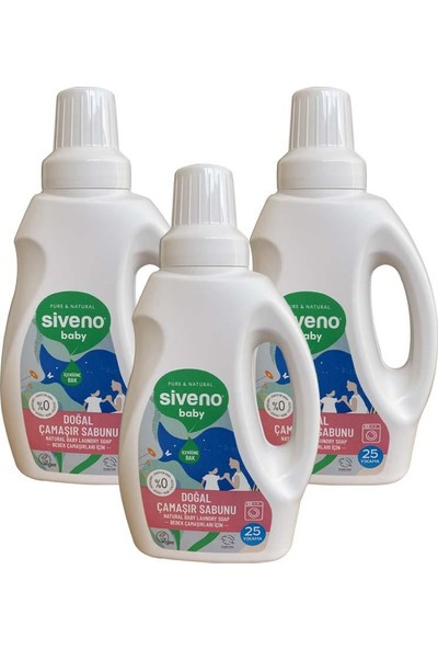 Siveno Baby Çamaşır Sabunu 750 ml x 3 Siveno Baby Çamaşır Sabunu 750 ml x 3