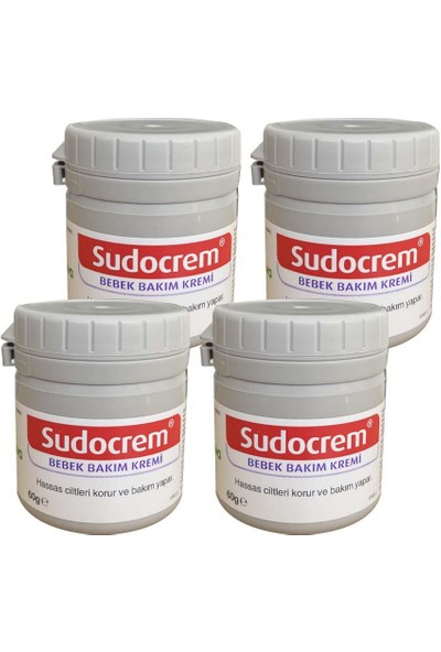 Sudocrem Bebek Bakım Kremi 60 gr x 4 Sudocrem Bebek Bakım Kremi 60 gr x 4