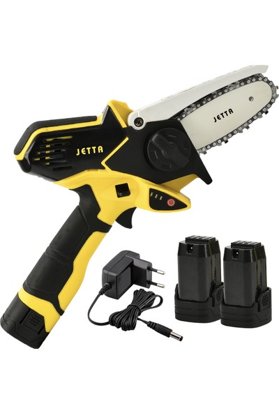 Jetta Power Tools Bıçkı Ağaç Kesme Dal Budama Makinası Şarjlı El Testeresi Sarı Jetta Power Tools Bıçkı Ağaç Kesme Dal Budama Makinası Şarjlı El Testeresi Sarı