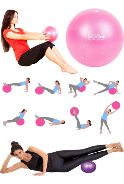 Tosima 25 cm Pilates Topu Mini Pilates Topu Mini Pilates Ball Jimnastik Topu Egzersiz Topu Tosima 25 cm Pilates Topu Mini Pilates Topu Mini Pilates Ball Jimnastik Topu Egzersiz Topu
