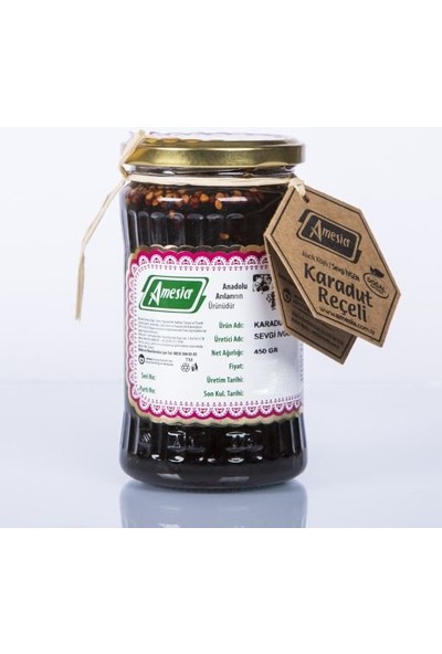 Amesia Karadut Reçeli 430 gr Amesia Karadut Reçeli 430 gr