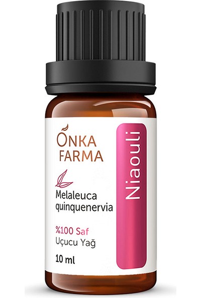 Onka Farma Niaouli Yağı (Nioli Yağı) 10 ml Onka Farma Niaouli Yağı (Nioli Yağı) 10 ml