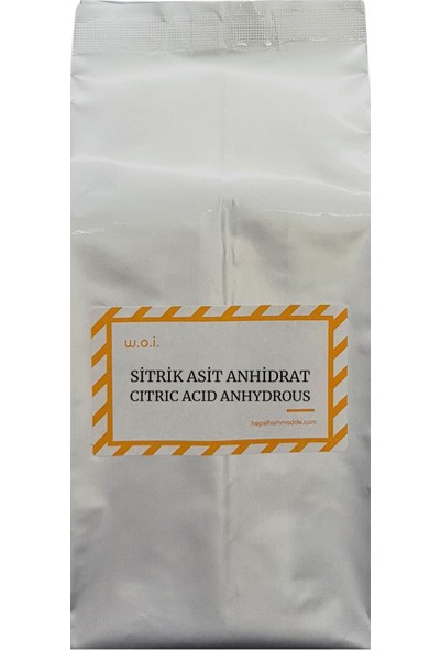 W.o.i. Sitrik Asit Anhidrat W.o.i. Sitrik Asit Anhidrat