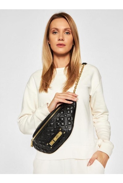 Love Moschino JC4137PP1DLA0000 Siyah Kadın Bel Çantası