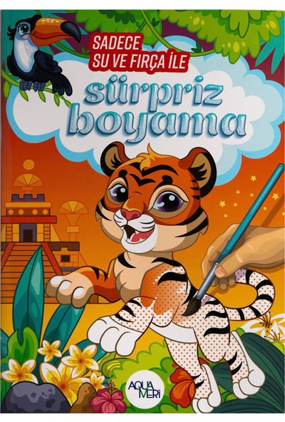 Sadece Su ve Fırça Ile Naturelpaints Boyama Kitabı Sadece Su ve Fırça Ile Naturelpaints Boyama Kitabı