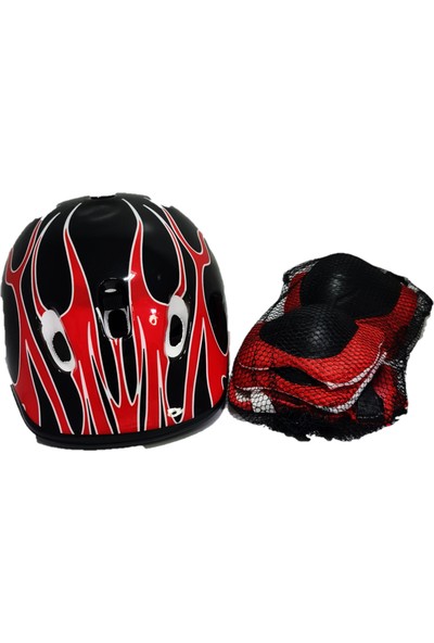 Kahraman Oyuncak Çocuk Paten Bisiklet Kask Koruma Set 6 Parça Kahraman Oyuncak Çocuk Paten Bisiklet Kask Koruma Set 6 Parça