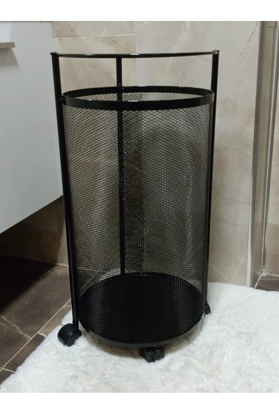 Trendesk Metal Siyah Lux Kirli Sepeti ,çamaşır Sepeti ,banyo Düzenleyici ,organizer Trendesk Metal Siyah Lux Kirli Sepeti ,çamaşır Sepeti ,banyo Düzenleyici ,organizer