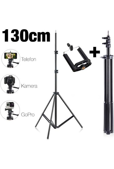 Ally 130CM Işık Ayağı Tripod Standı 3 Ayaklı Tripod Işık Ayağı 1.3 Metre Ally 130CM Işık Ayağı Tripod Standı 3 Ayaklı Tripod Işık Ayağı 1.3 Metre