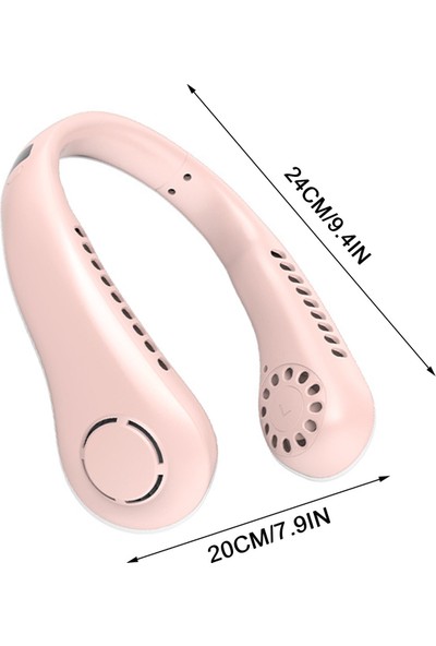 Bilu Usb'li Ergonomik Doğal Rüzgar Esintili Boyun Fanı - Yeşil (Yurt Dışından) Bilu Usb'li Ergonomik Doğal Rüzgar Esintili Boyun Fanı - Yeşil (Yurt Dışından)