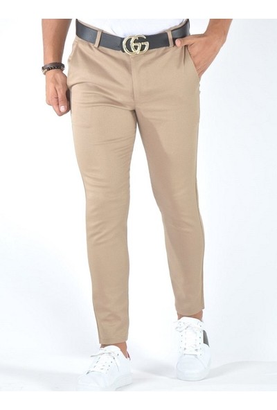 Bentner 7046 Erkek Slim Fit Keten Pantolon