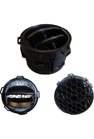 Otozet Clio 4 Havalandırma Izgarası Yan Köşe Kısım 1 Adet Siyah Otozet Clio 4 Havalandırma Izgarası Yan Köşe Kısım 1 Adet Siyah