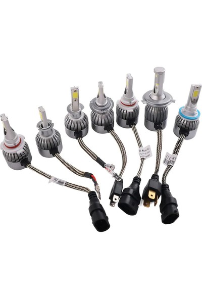 Apexi Şimşek Etkili LED Xenon 60W 10800 Lümen 6000K Beyaz Renk Sağ Sol Takım 2 Adet Apexi Şimşek Etkili LED Xenon 60W 10800 Lümen 6000K Beyaz Renk Sağ Sol Takım 2 Adet