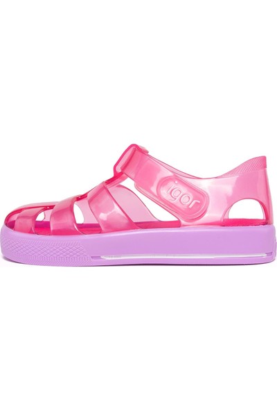 Igor S10270 Star Bicolor Çocuk Kırmızı Mor Sandalet Igor S10270 Star Bicolor Çocuk Kırmızı Mor Sandalet