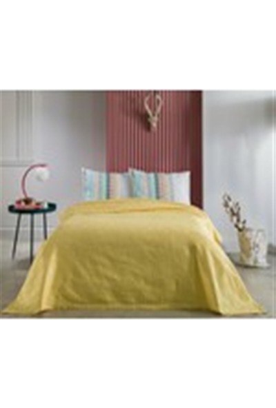 More Home Çift Kişilik % 100 Pamuklu Pike Takımı 240*260