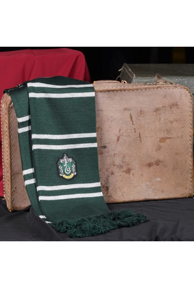 Dükkan Design Harry Potter Orjinal Lisanslı Slytherin Atkı Dükkan Design Harry Potter Orjinal Lisanslı Slytherin Atkı