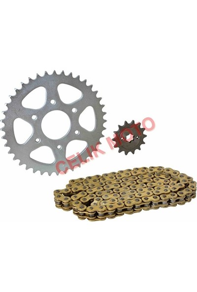 Mondial Drift L 125 Zincir Dişli Set Oringli Mondial Drift L 125 Zincir Dişli Set Oringli