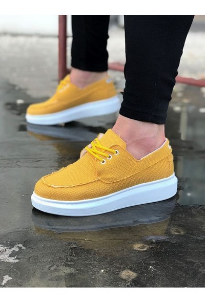 Wagoon WG503 Sarı Erkek Günlük Ayakkabı Wagoon WG503 Sarı Erkek Günlük Ayakkabı