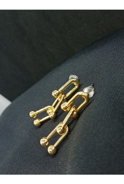 Gold Renk Küpe Model-53 Gold Renk Küpe Model-53