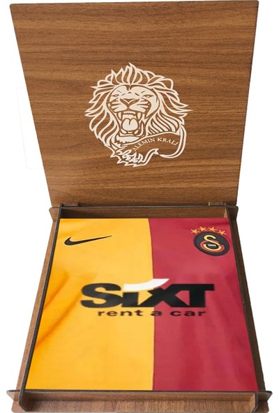 Galatasaray 2022/2023 Iç Saha Forma Hediye Ahşap Kutulu Galatasaray 2022/2023 Iç Saha Forma Hediye Ahşap Kutulu