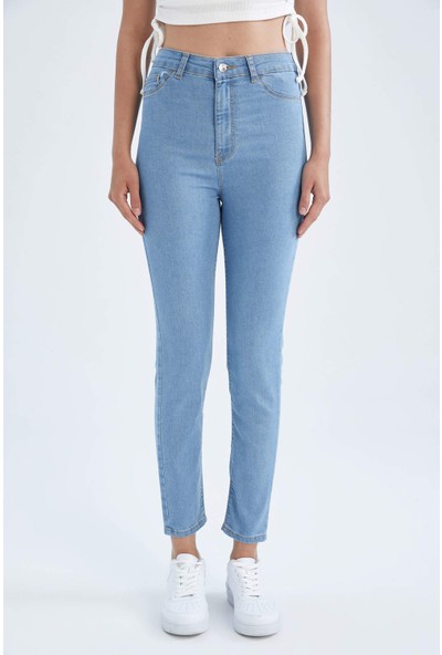 DeFacto Super Skinny Fit Yüksek Bel Jean Pantolon X0797AZ22SP