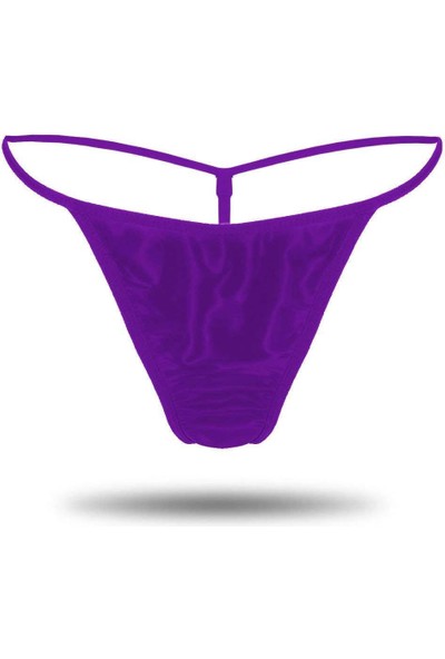 BYR Bernam Butik Saten Tanga Mor BYR Bernam Butik Saten Tanga Mor