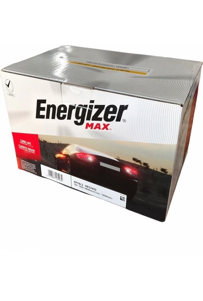 Energizer Max Long Life Akü 12V 74AH 680A (EN/IEC/SAE)-135MIN(RC) 2022 Üretim Tarihli Energizer Max Long Life Akü 12V 74AH 680A (EN/IEC/SAE)-135MIN(RC) 2022 Üretim Tarihli