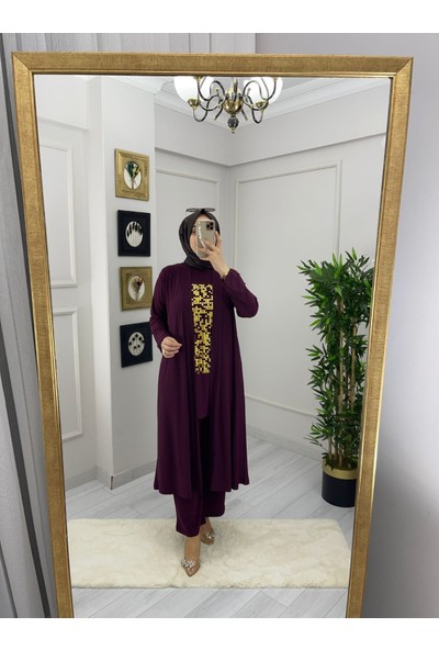 Tesettür Üçlü Takım