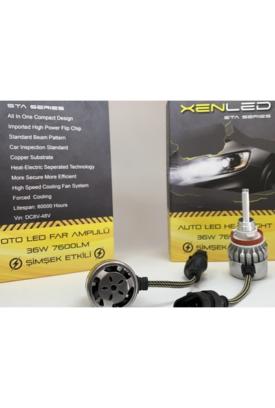 Xenled LED Xenon H11 Şimşek Etkili Xenled Xenled LED Xenon H11 Şimşek Etkili Xenled