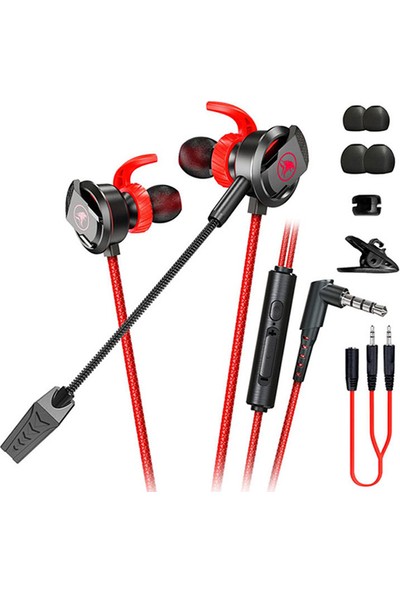 Xmowi Rx3 3,5mm Çift Mikrofonlu Oyuncu Kulaklık Gaming Kulaklığı Xmowi Rx3 3,5mm Çift Mikrofonlu Oyuncu Kulaklık Gaming Kulaklığı