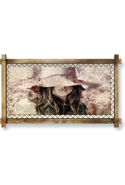 bebekokusu Modern Kanvas Rustik Tablo