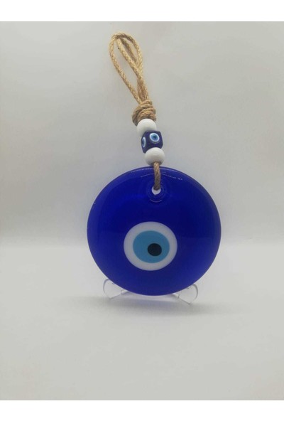 Denizin Ufku Nazarlıklı Dökme El Yapımı Cam Duvar Süsü 14x14 Cm Denizin Ufku Nazarlıklı Dökme El Yapımı Cam Duvar Süsü 14x14 Cm