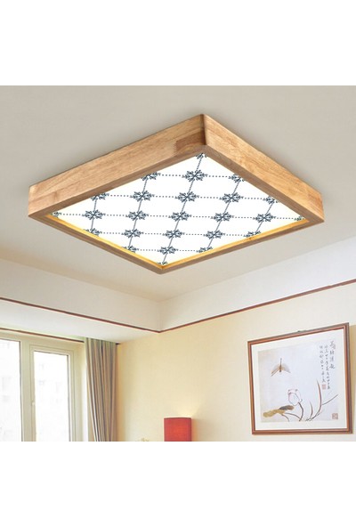 Wood Design World Ahşap Çerçeve Tavan LED Aydınlatma Wood Design World Ahşap Çerçeve Tavan LED Aydınlatma