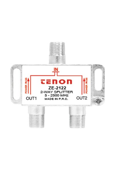 Tenon ZE-2122 1/2 5-2500MHZ Splitter Tenon ZE-2122 1/2 5-2500MHZ Splitter
