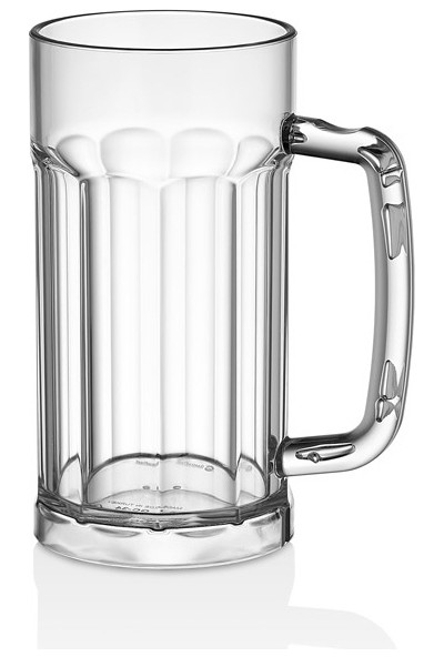 GastroPlast Ikili Polikarbon Bira Bardağı 580ML