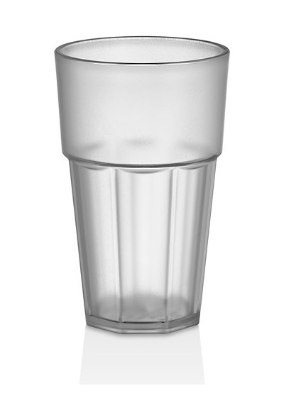 Altılı Polikarbon Istiflenebillir Kumlu Kasablanka Bardak 400ML Altılı Polikarbon Istiflenebillir Kumlu Kasablanka Bardak 400ML