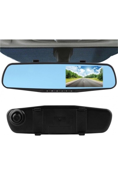 Vehicle Blackbox Dvr 4.3 1080 Çift Kamera Dikiz Aynası Hr-09 Hr-09 Vehicle Blackbox Dvr 4.3 1080 Çift Kamera Dikiz Aynası Hr-09 Hr-09