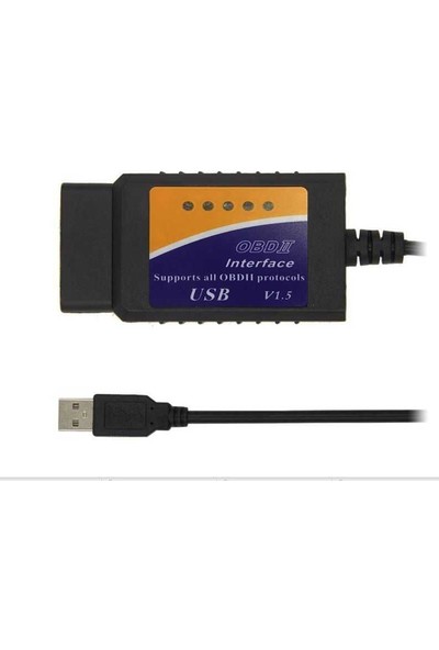 ELM327 Araç Arıza Tespit Cihazı Obd2 V1.5 (Usb) PIC18F25K80 Çipsetli ELM327 Araç Arıza Tespit Cihazı Obd2 V1.5 (Usb) PIC18F25K80 Çipsetli