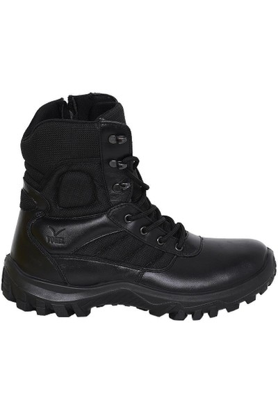 Vogel Tactical Vogel M1479 Fermuarlı Deri Postal Bot Siyah Vogel Tactical Vogel M1479 Fermuarlı Deri Postal Bot Siyah